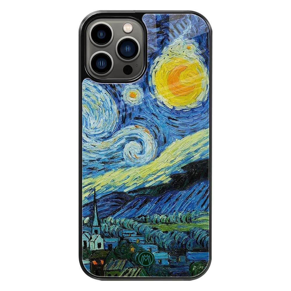 Starry Night Phone Cover | Glass Case – Mymerchandize